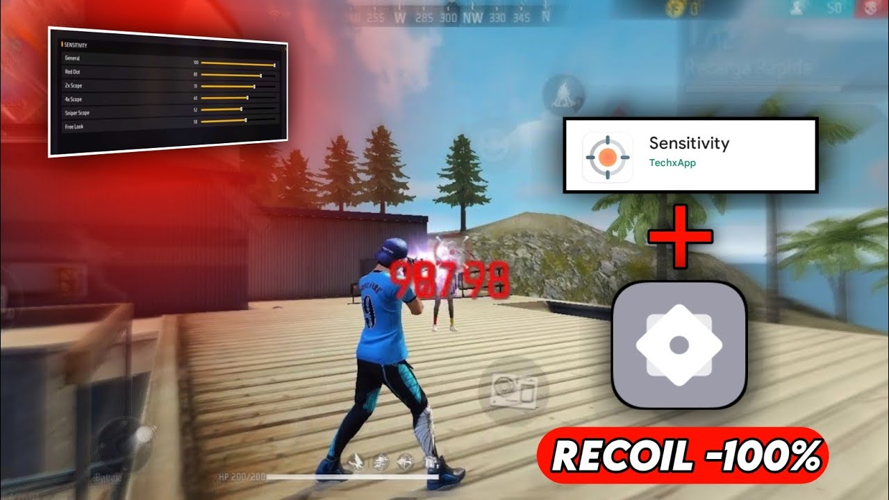Free Fire Headshot setting 2023 ⚡ Best Sensitivity Settings ⚙️ ...