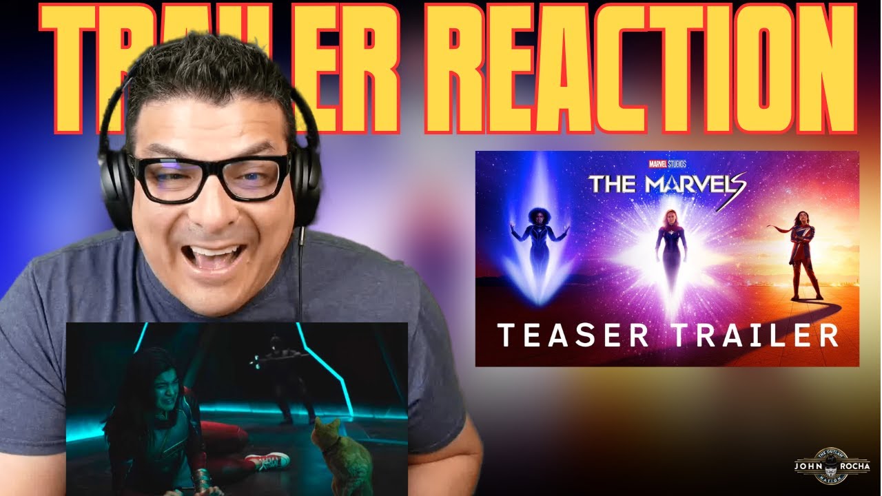 THE MARVELS Teaser Trailer Reaction!! | Marvel Studios | Disney - YouTube