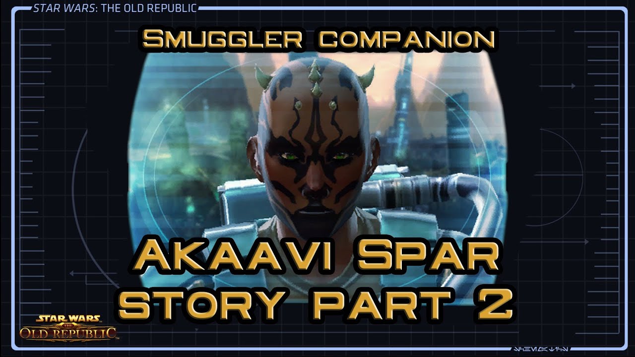 SWTOR Akaavi Spar Story part 2: There Are No Coincidences - YouTube