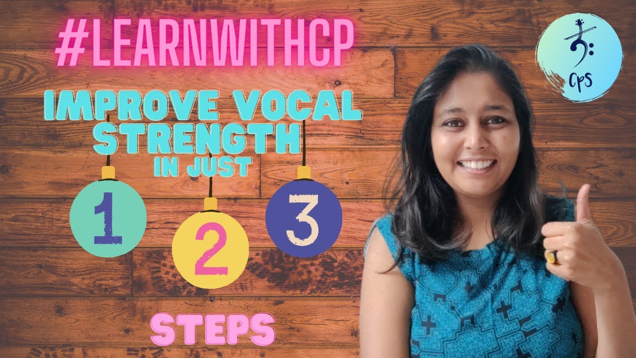 3 SIMPLE STEPS TO IMPROVE VOCAL STRENGTH - YouTube