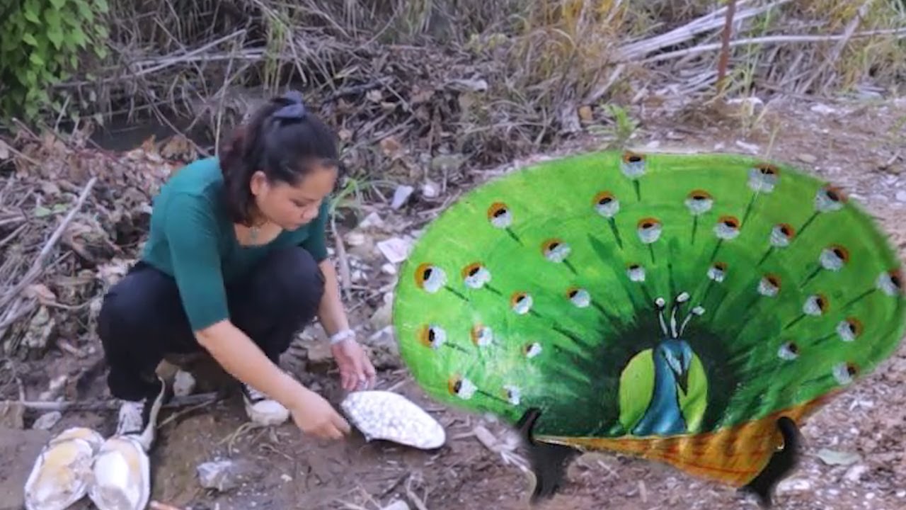 🐍 The mysterious creature with huge mountain clam shells and extremely ...