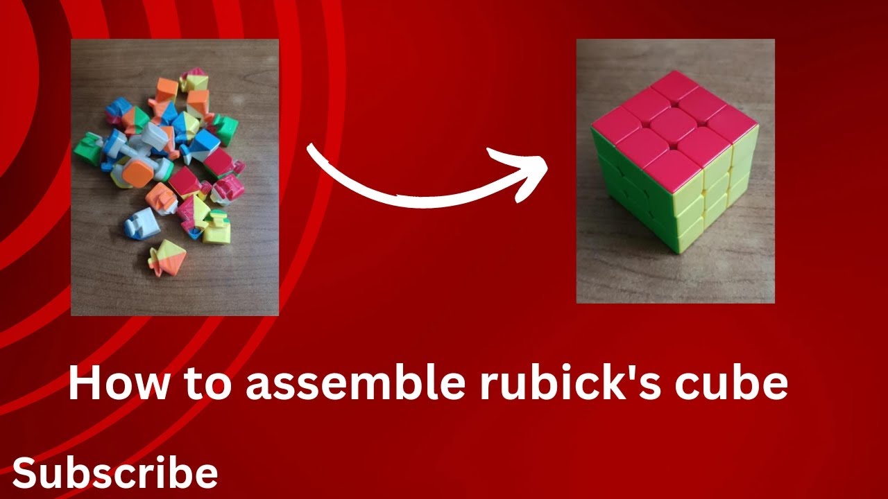 How to assemble rubick's cube - YouTube