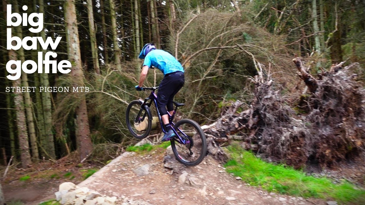 You need BIG BAWS to ride this MTB trail! - YouTube