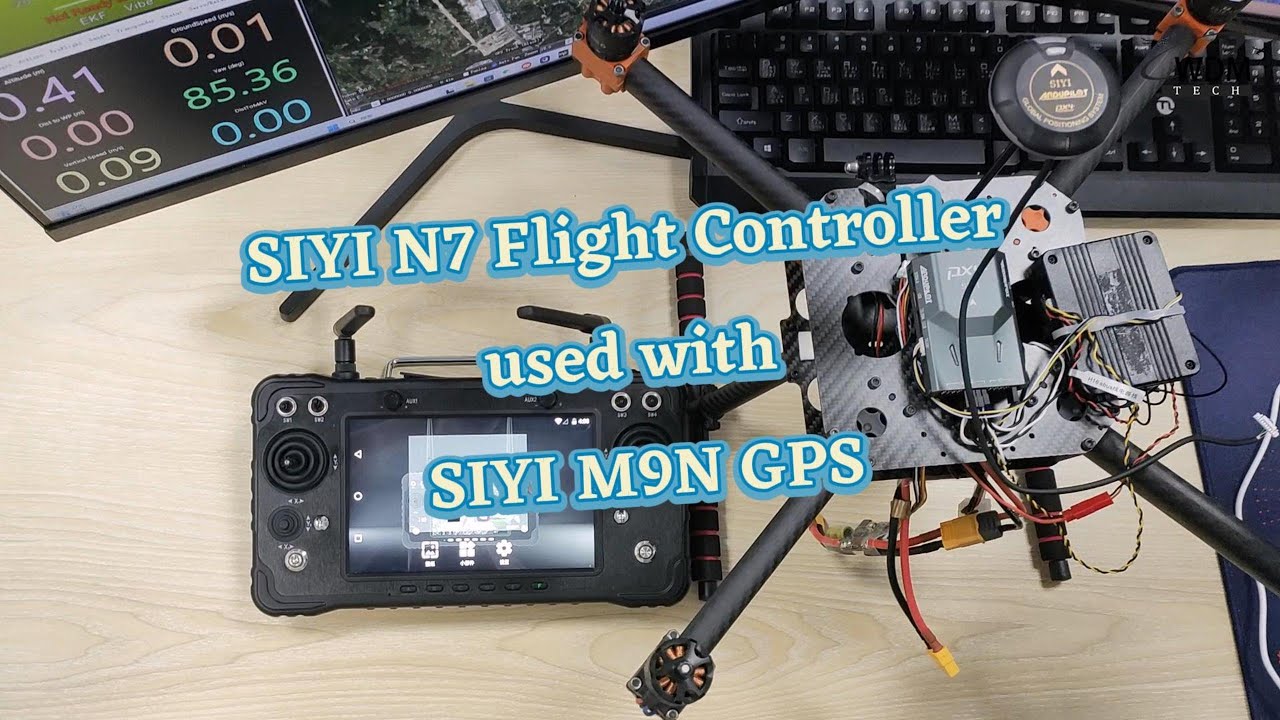 SIYI N7 Flight Controller used with SIYI M9N GPS - YouTube