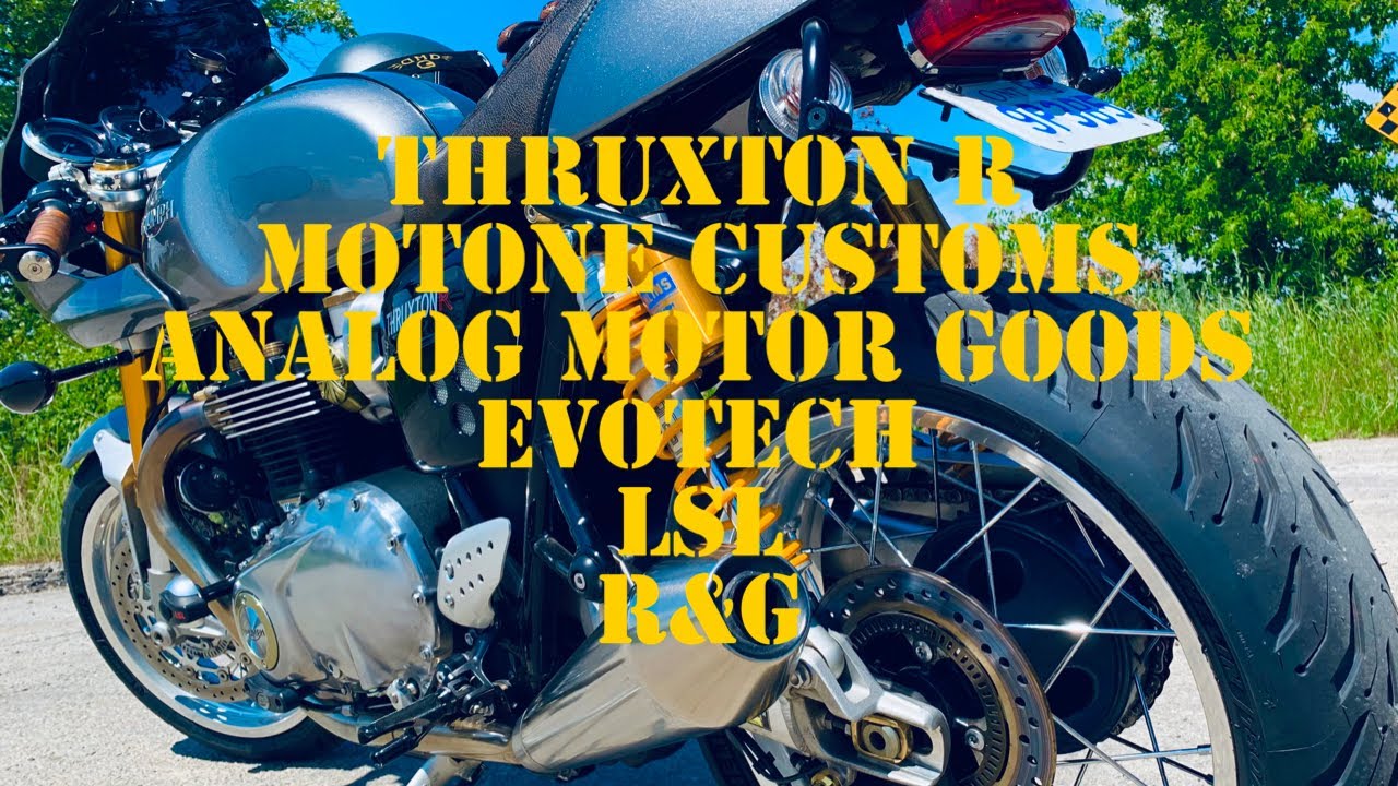 Triumph Thruxton R - Motone Customs/ Analog Motor Goods / Trip Machine ...