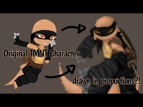 My original TMNT character in proportions?!🏮Gacha Club TMNT 2012🏮TW ...