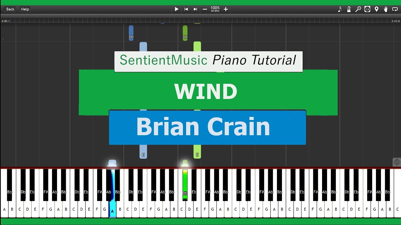 Brian Crain - "Piano Lessons" WIND - Piano Tutorial HD - YouTube