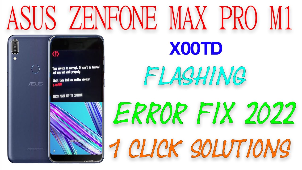 Asus Zenfone Max Pro M1 X00td Flash File 1 Click Solutions | 2022 - YouTube