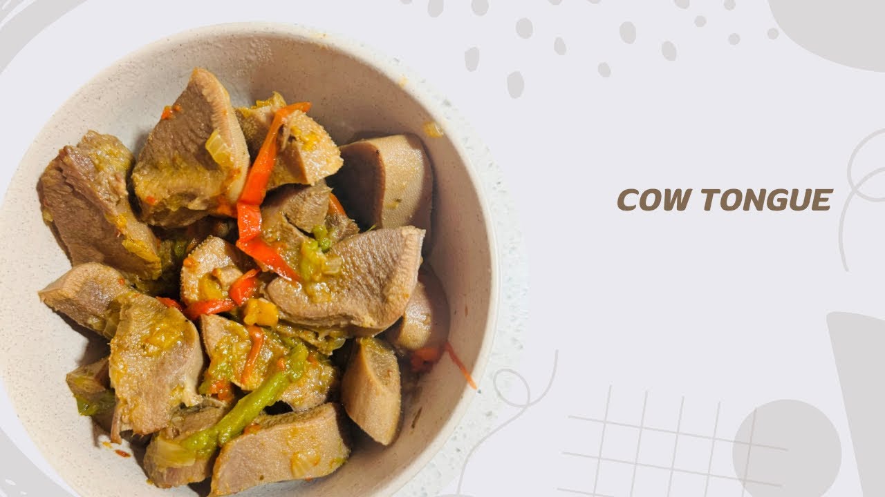 How to cook cow tongue #food #foodie #fyp - YouTube