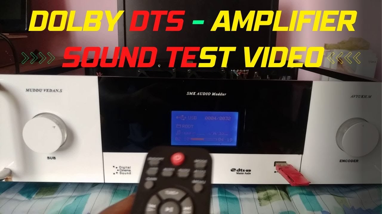 FuTech FT003 Amplifier Sound Test Video | Customized Home Theater ...