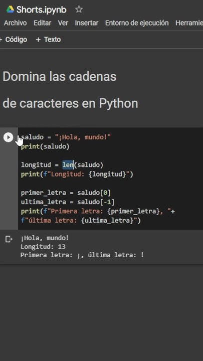 ¿cómo Manejar Strings En Python ¡aprende Paso A Paso Youtubeemk 4150