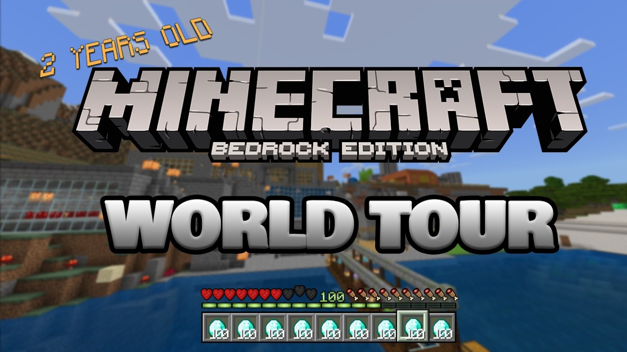 HUGE World Tour: Exploring a 2-Year-Old Minecraft Adventure! - YouTube