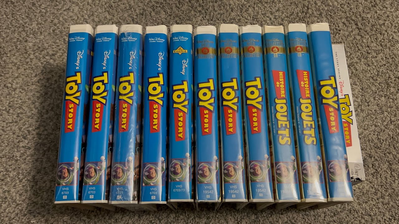 Toy Story (1995) VHS Overview: 30th Anniversary Edition - YouTube