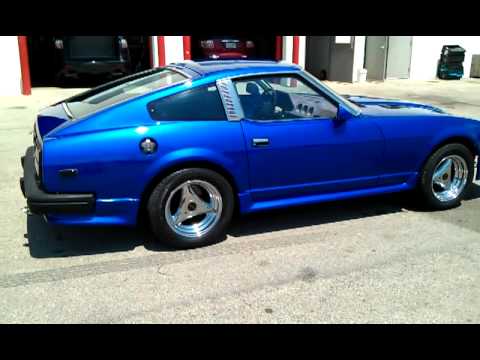 1$Z 1981 280zx Completed outer restoration 360 walk around - YouTube