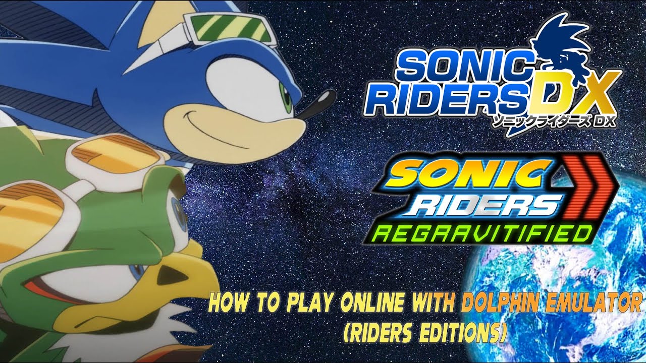 How To Netplay With Dolphin Emulator Sonic Riders Edition - YouTube