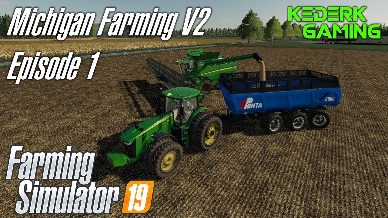 Starting a new farm! - Michigan Farming #1 - FS19 Timelapse - YouTube