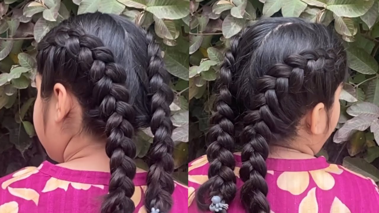 Easy & Simple Braid Hairstyle For Girls - YouTube
