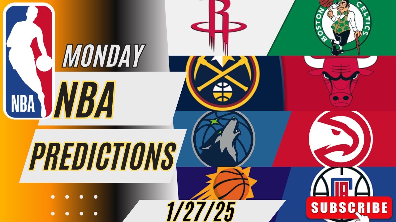 NBA Predictions Today 1/27/25 NBA FREE PICKS and Betting Tips | NBA Picks Today - YouTube