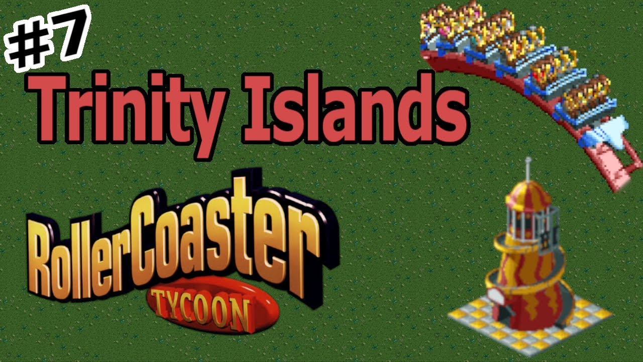 Roller Coaster Tycoon | Trinity Islands | Gameplay - YouTube