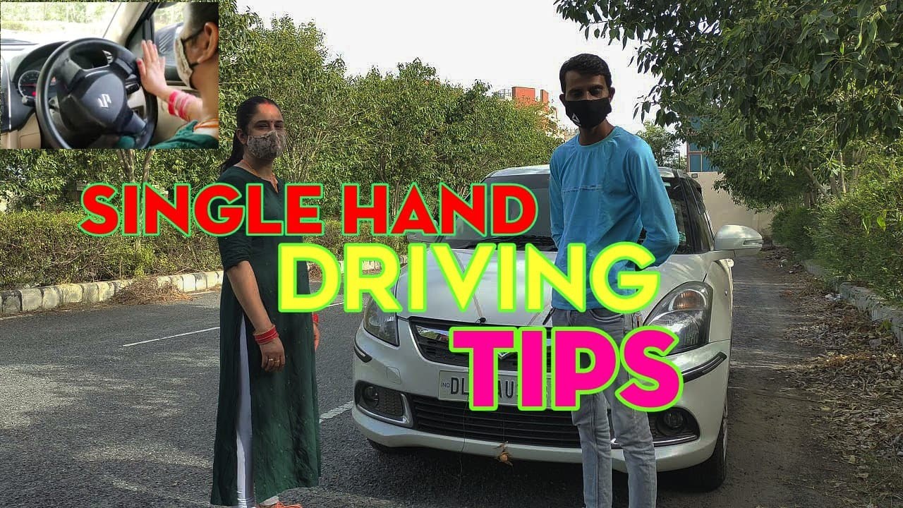 Single Hand Driving 🚘Tricks#DwarkaDrivingSchool#Driving Tricks#cartips ...