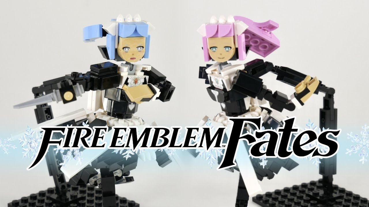 LEGO Fire Emblem Fates Felicia and Flora Figures - YouTube