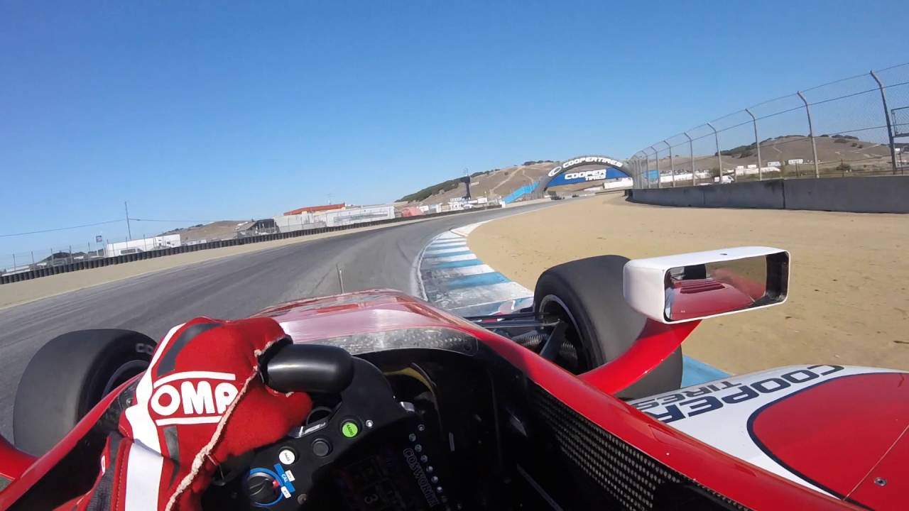 #INDYCAR In-Car Theater: Visor Cam with Indy Lights driver Zach Veach ...