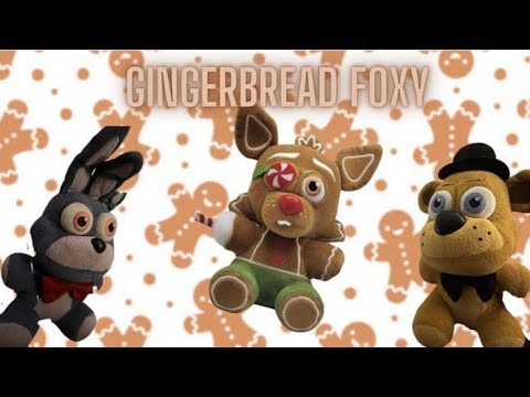 fnaf plush Gingerbread foxy - YouTube