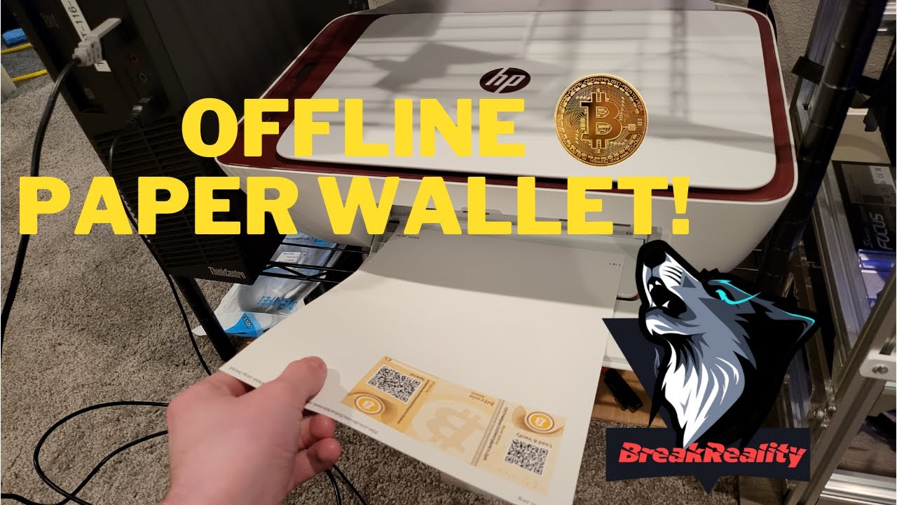 How To Make An OFFLINE Bitcoin Paper Wallet Printer! (PLUS GIVEAWAY ...