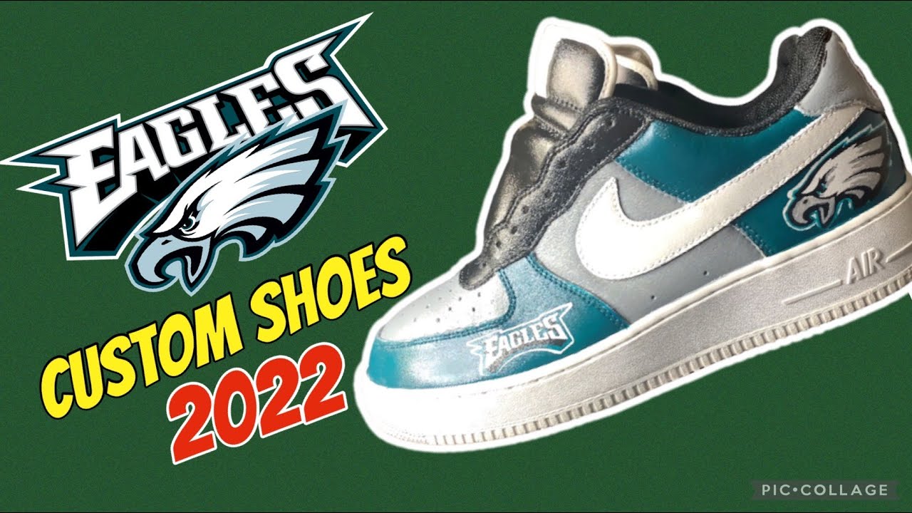 @eagles CUSTOM SHOES - YouTube