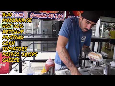 The Mightiest Hot Dog in the World | Cachorro-Quente | Brazilian Hot Dogs