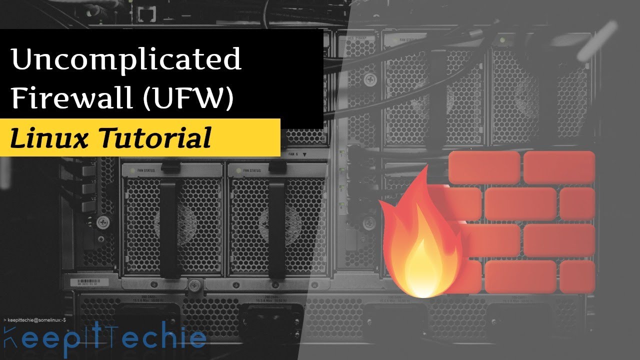 UFW | Uncomplicated Firewall Linux - YouTube