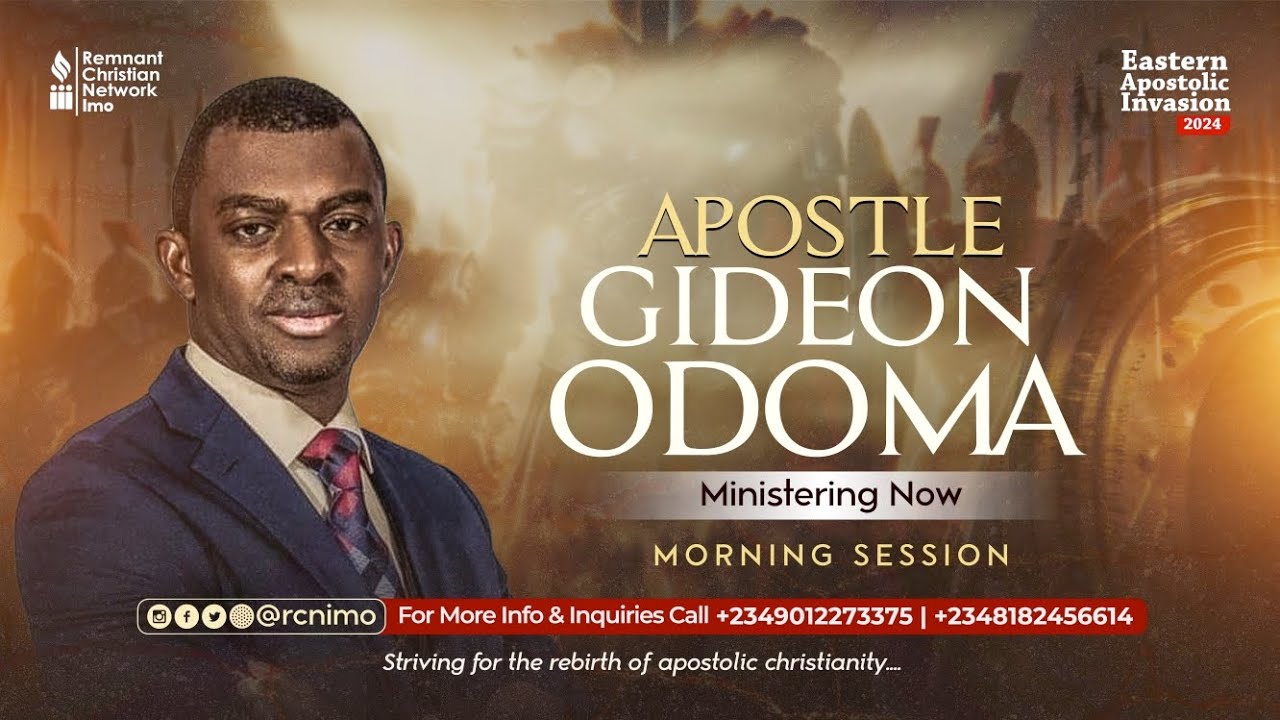 RECRUITMENT FOR WAR 2- APOSTLE GIDEON ODOMA || EASTERN APOSTOLIC CONF. 2024 DAY 2 EVENING ...