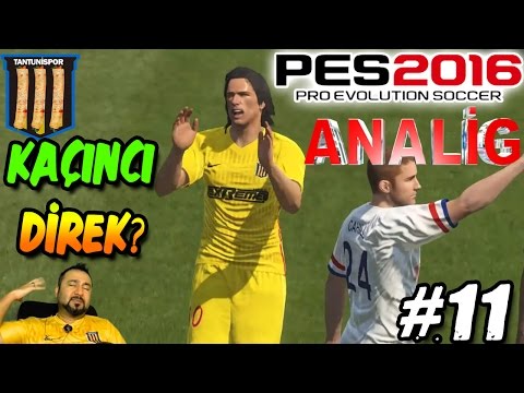 TANTUNİSPOR ile PES 2016 ANALİG #12 | KAÇINCI DİREK!?