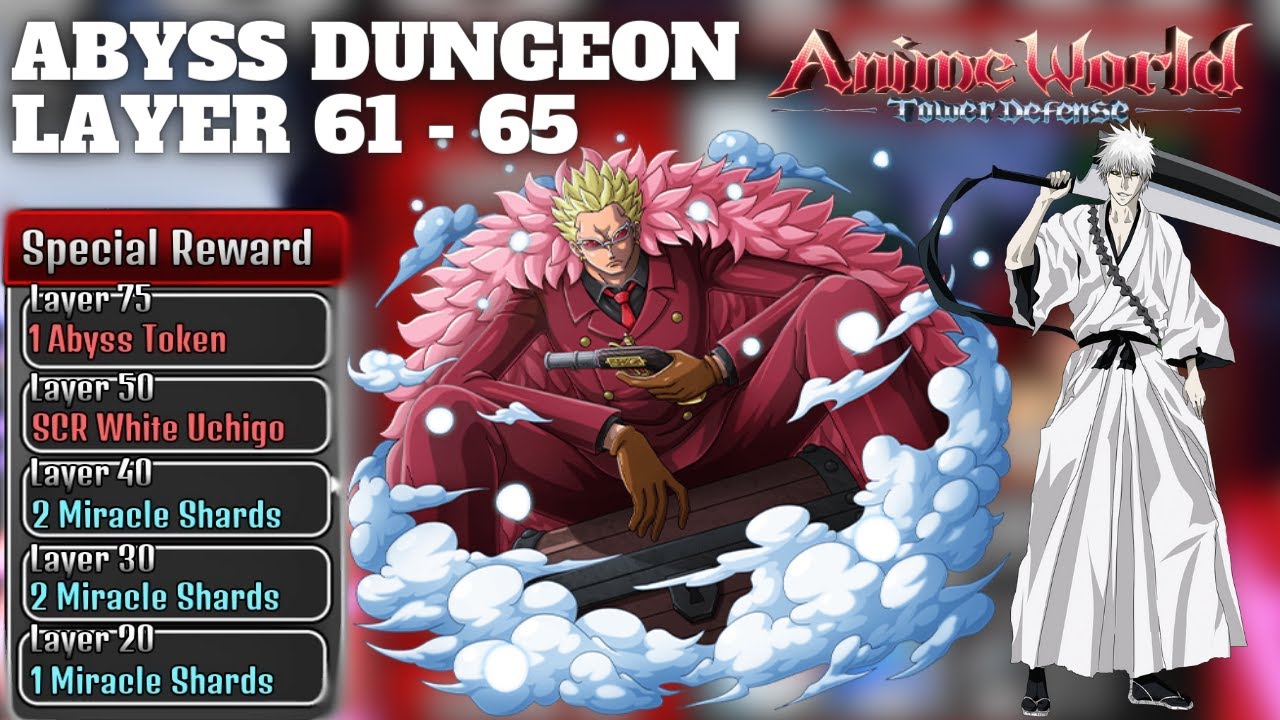 ABYSS LAYER 61 - 65 | ANIME WORLD TOWER DEFENSE - YouTube