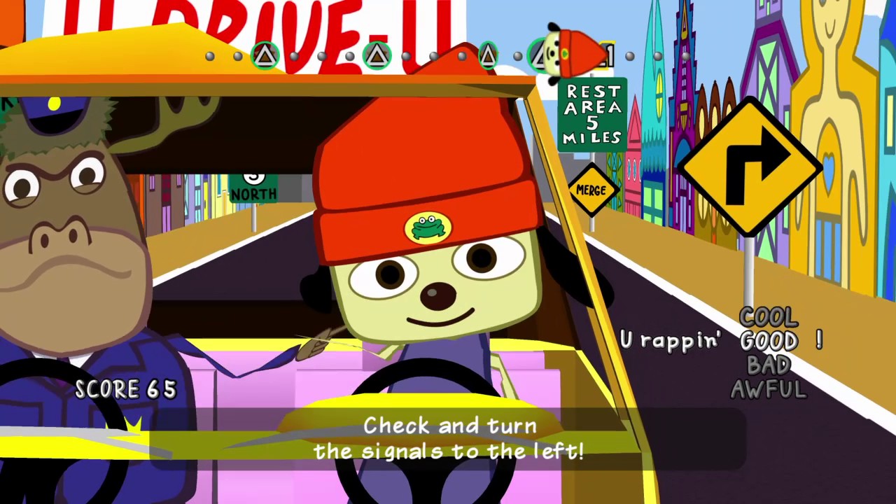 PaRappa The Rapper Remastered - Stage 2 (Instructor Mooselini) Remixed ...