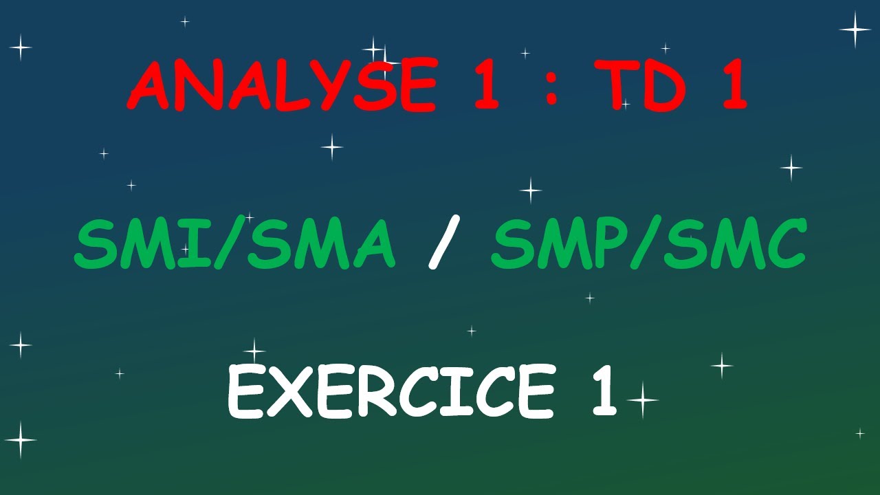 Analyse 1 - SMA/SMI - SMP/SMC - TD 1 Corrigés - Exercice 1 : La Base 10 ...