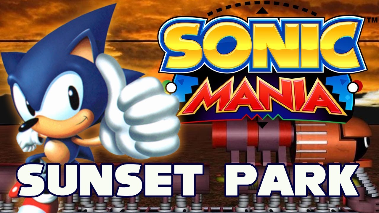 Sonic Mania - Sunset Park - Walkthrough - YouTube