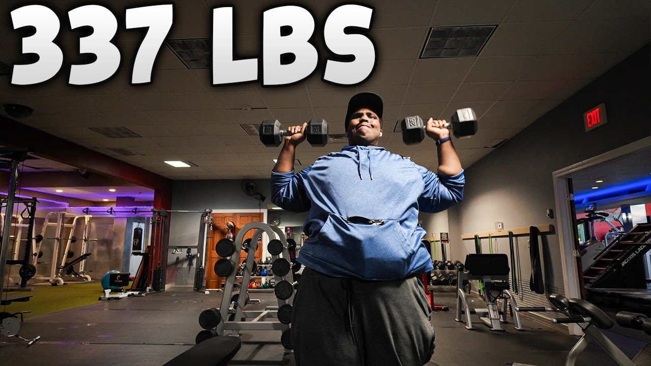 Journey To 330lbs - Day 8 - New Gym Workout - Weight Loss Journey - YouTube