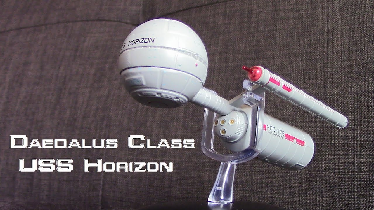 Daedalus Class USS Horizon Eaglemoss Review - YouTube