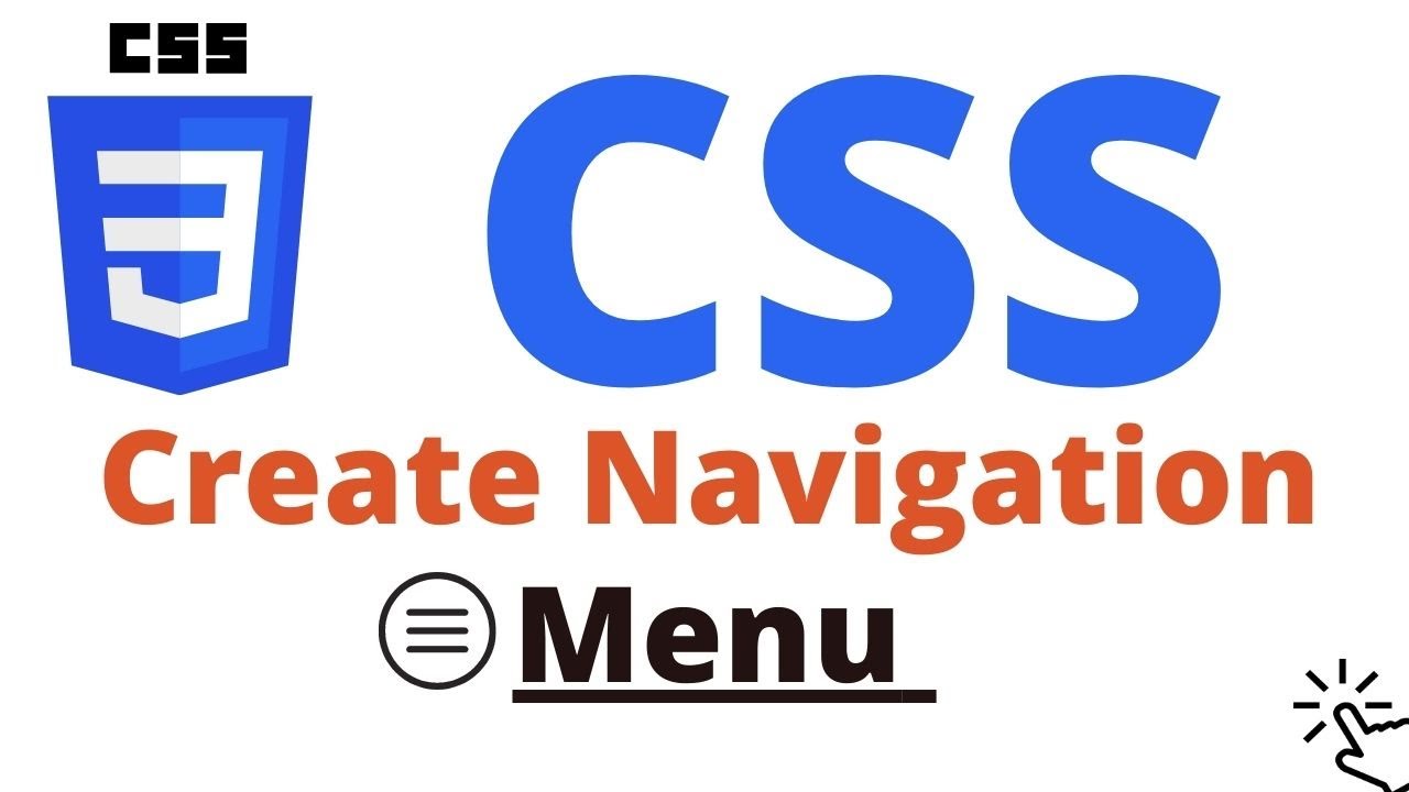 Create a Basic Navigation in HTML & CSS || CSS Tutorial #css - YouTube
