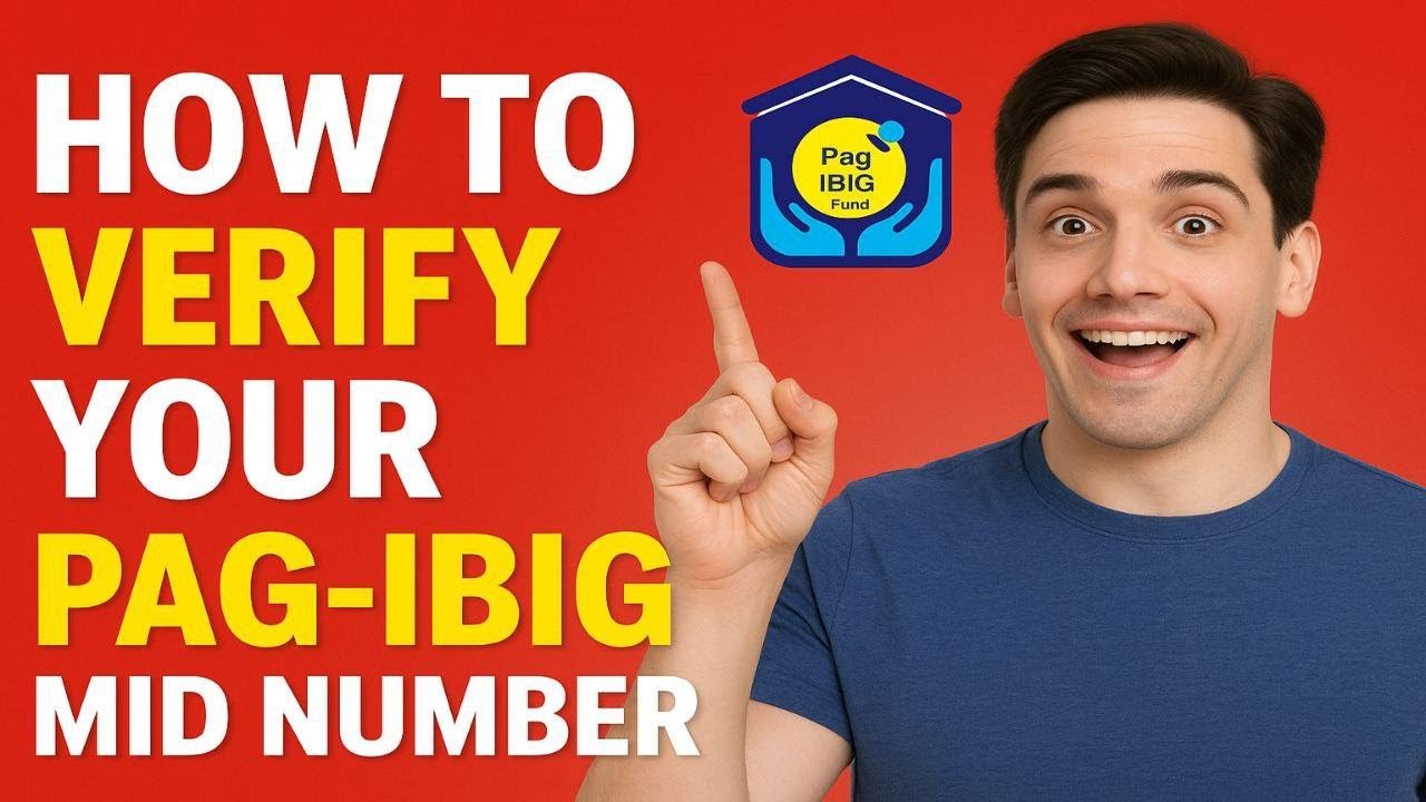 HOW TO VERIFY YOUR PAG-IBIG MID NUMBER - YouTube
