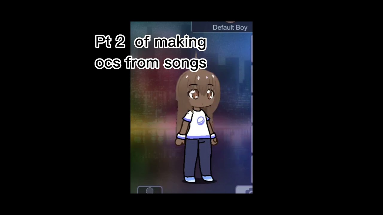 Pt 2 of making ocs from songs - YouTube