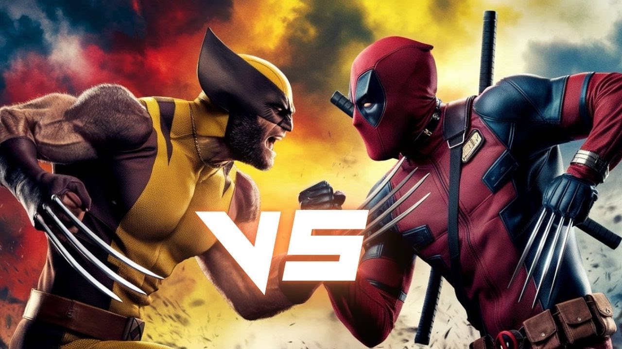 Deadpool vs Wolverine | animated fight - YouTube