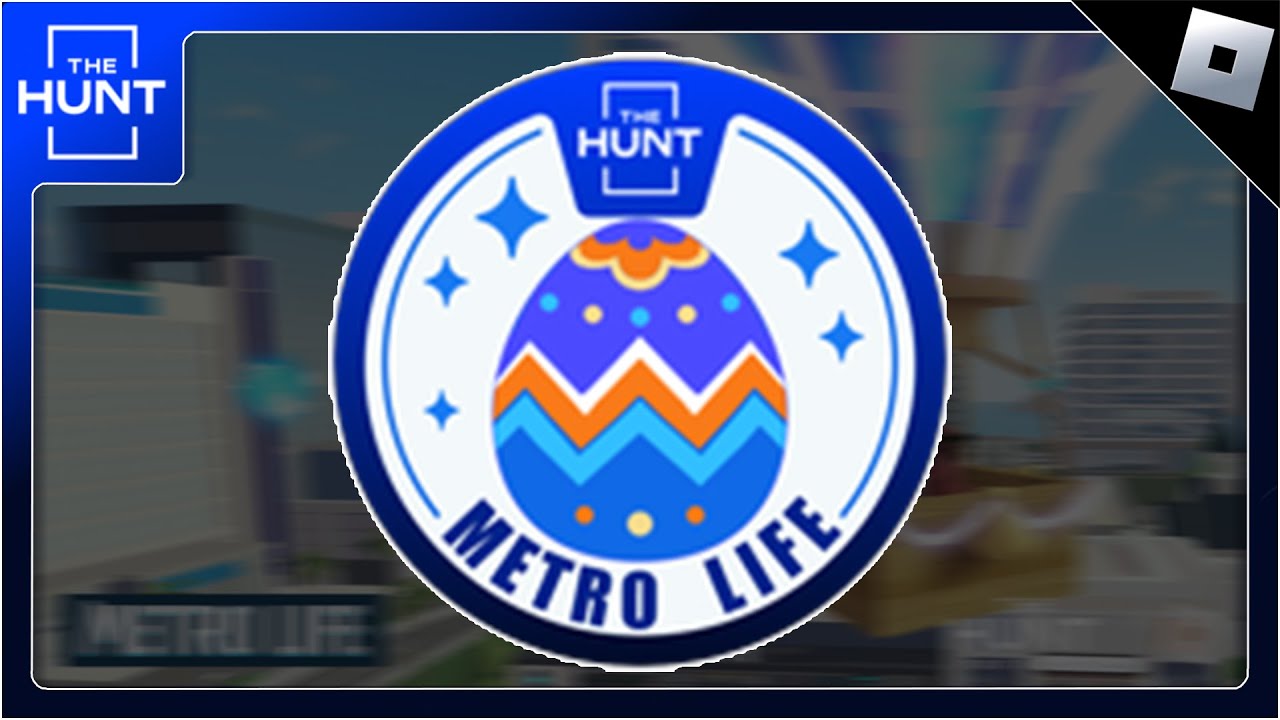 [Evento] Como ganhar a badge do The Hunt no Metro Life | Roblox - YouTube