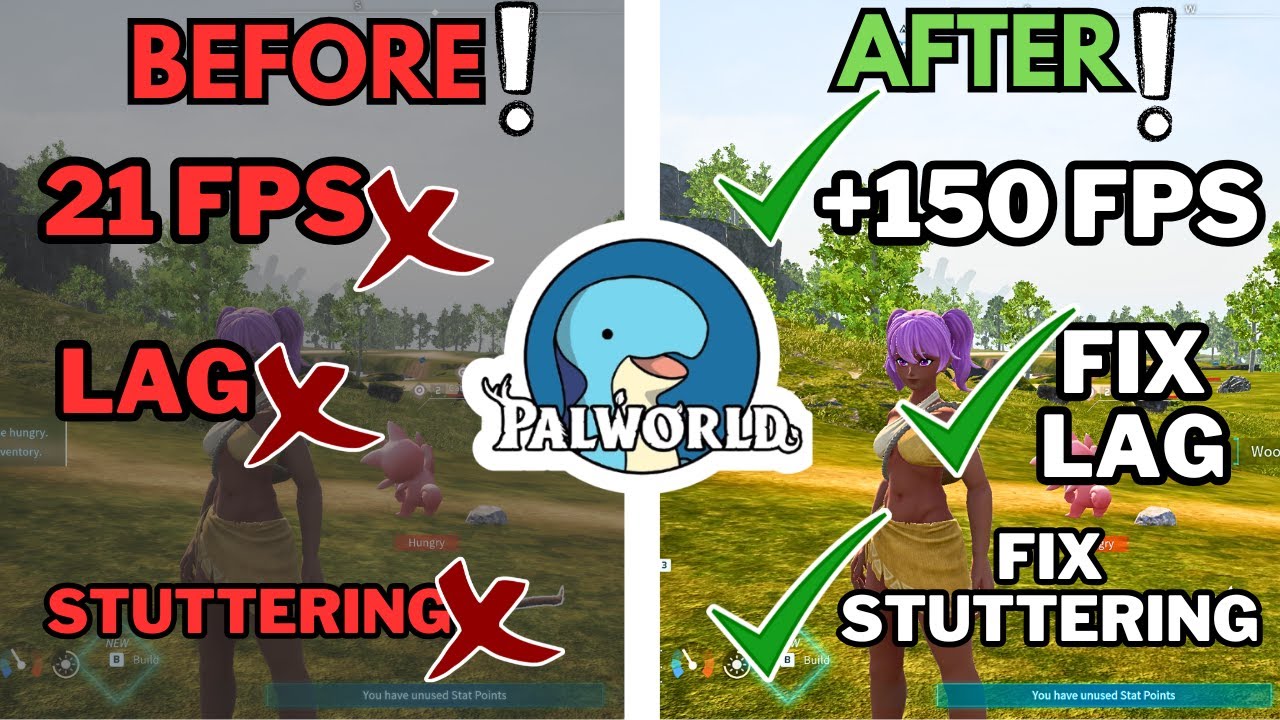 🔥 Boost FPS and Fix Lag in Palworld 2024! | Ultimate Performance Guide ...