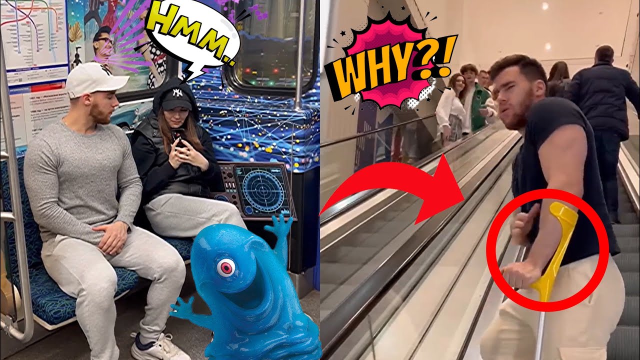 Bodybuilder surprises people and girls/Fitness/Prank @grigory_kulak ...