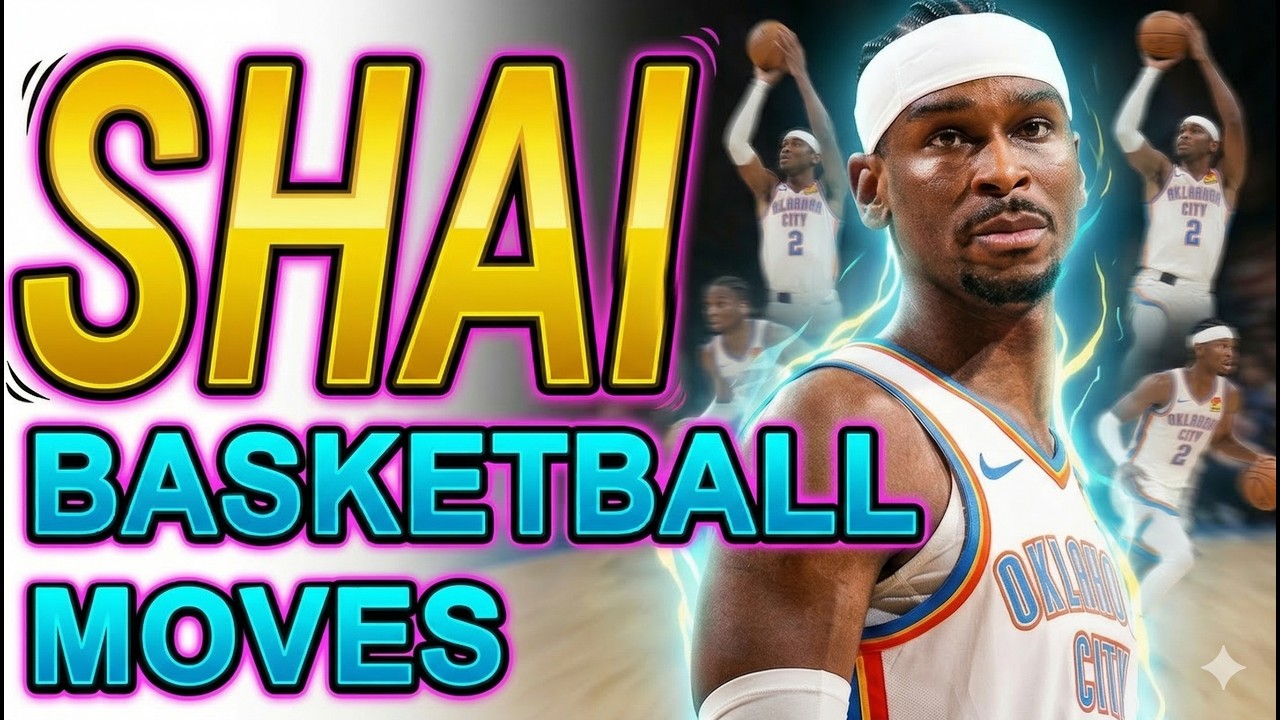 How To Do Shai Gilgious Alexander Basketball Moves - YouTube