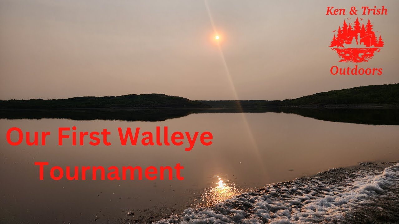Fishing In Our First Walleye Tournament! - YouTube