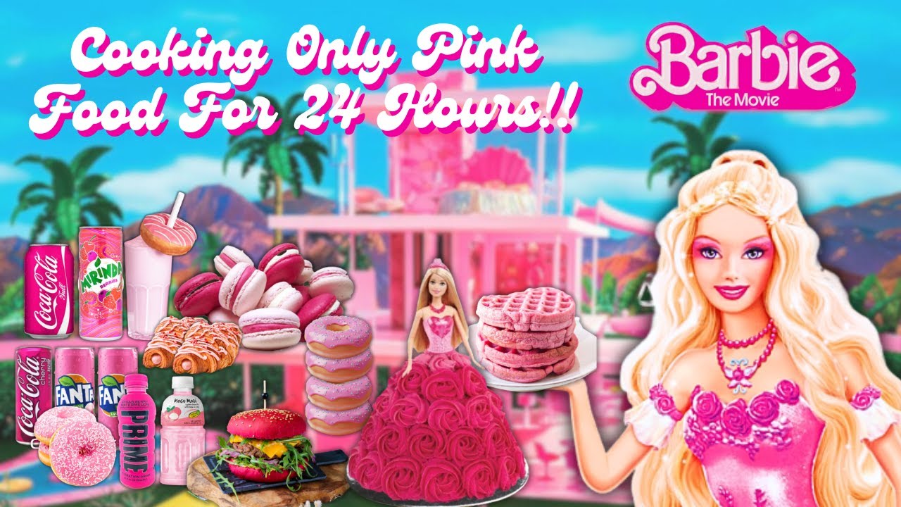 24 Hours Eating like a Barbie With Delicious Surprises!" - YouTube