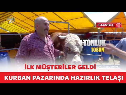 Kurban Pazarında Hazırlık Telaşı